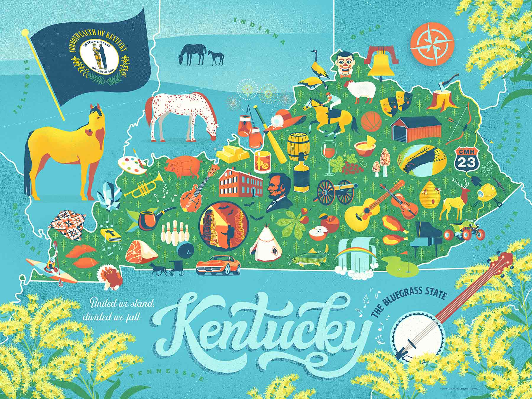 Kentucky – True South Puzzle Company