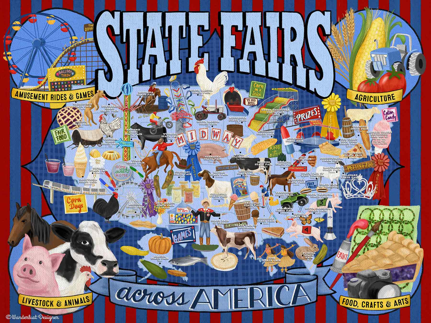 State Fairs – True South Puzzle Company